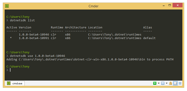 Cmder: Making the Command Line Your Best Friend | Tony Sneed's Blog