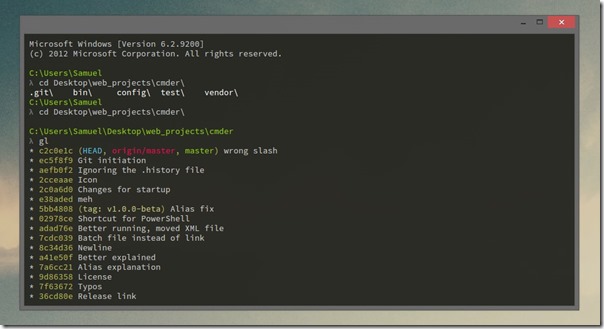 Cmder: Making the Command Line Your Best Friend | Tony Sneed's Blog